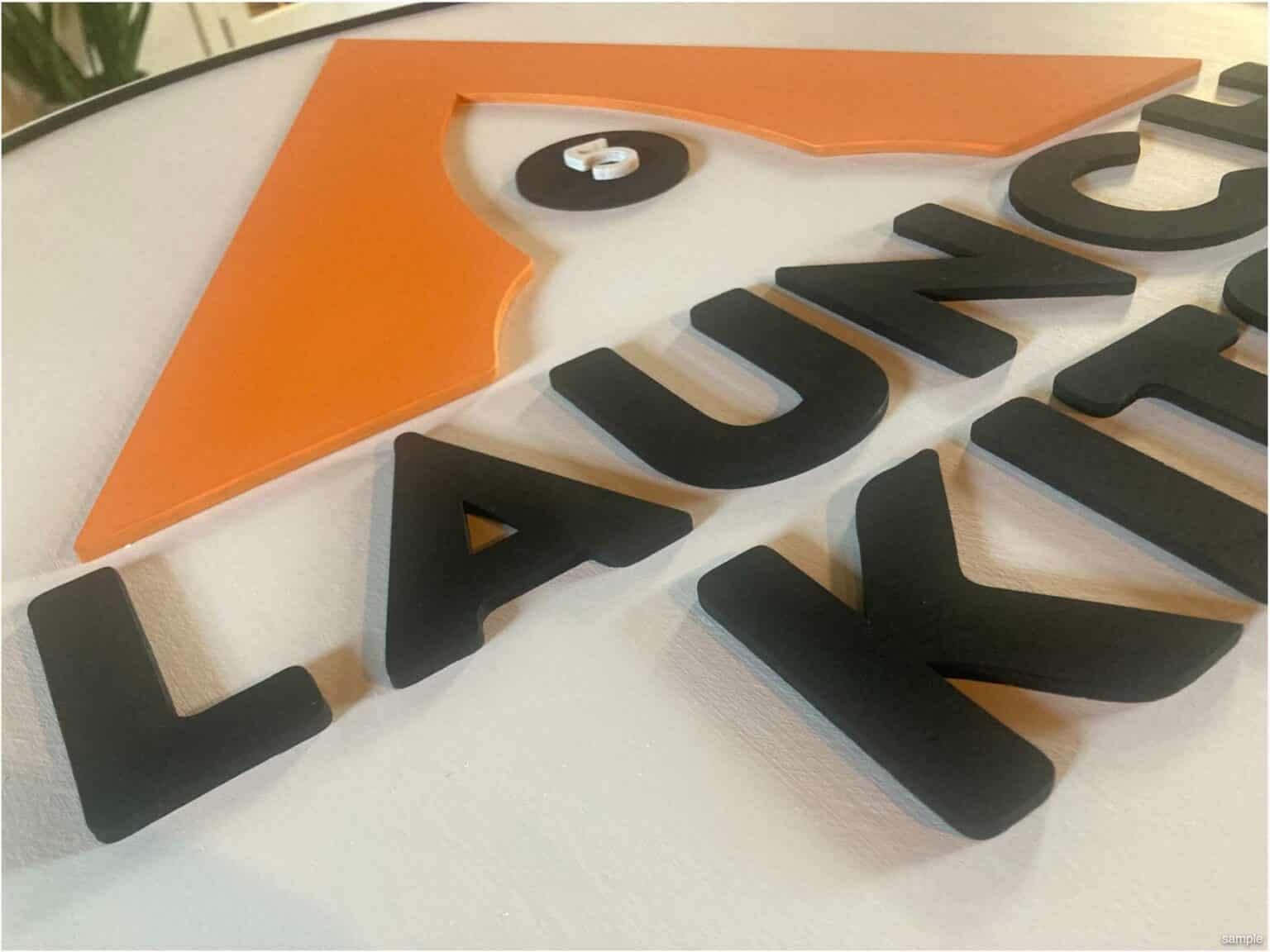 Designing a sign with your Company Logo - Launch Kits | Your Website ...