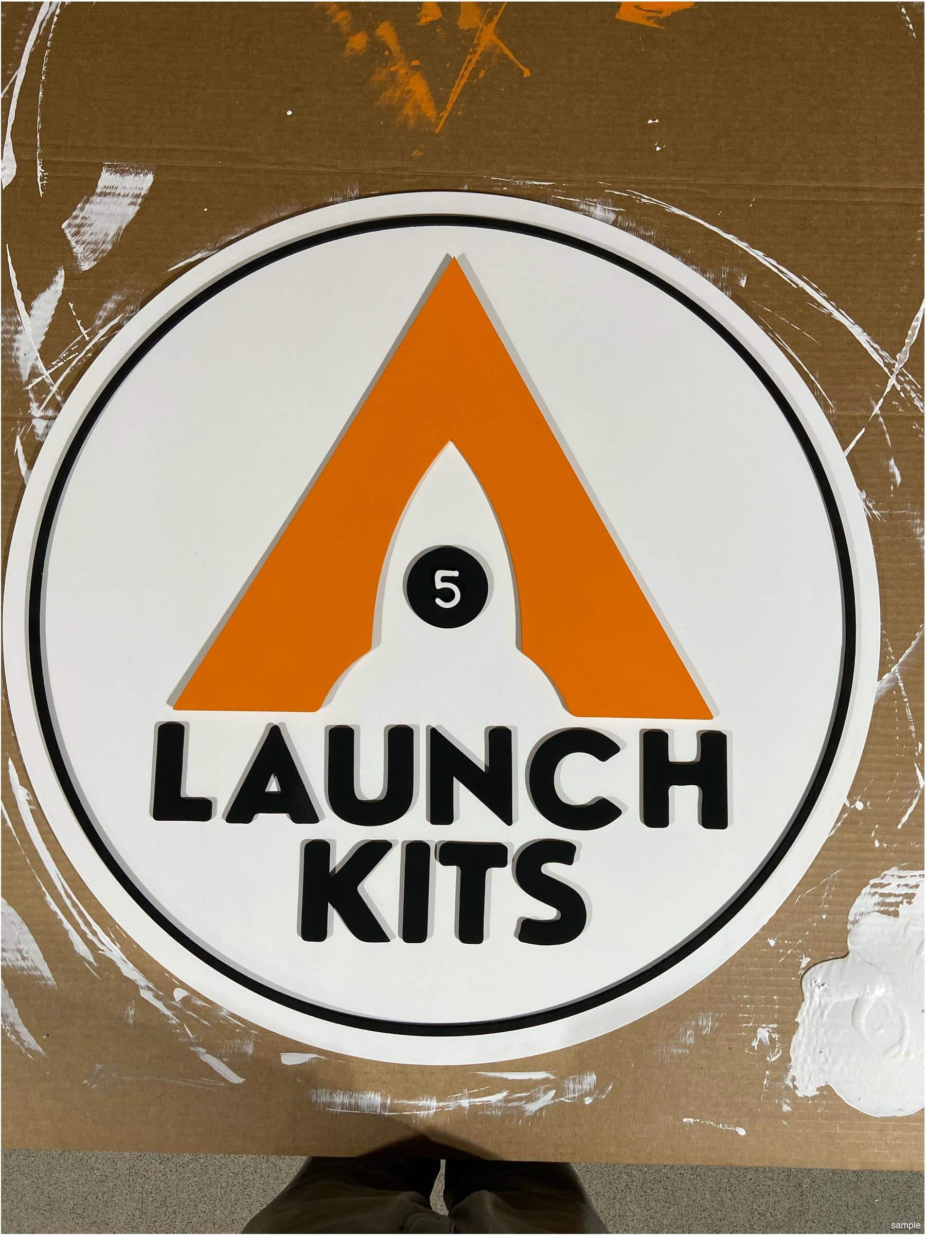 Designing a sign with your Company Logo - Launch Kits | Your Website ...