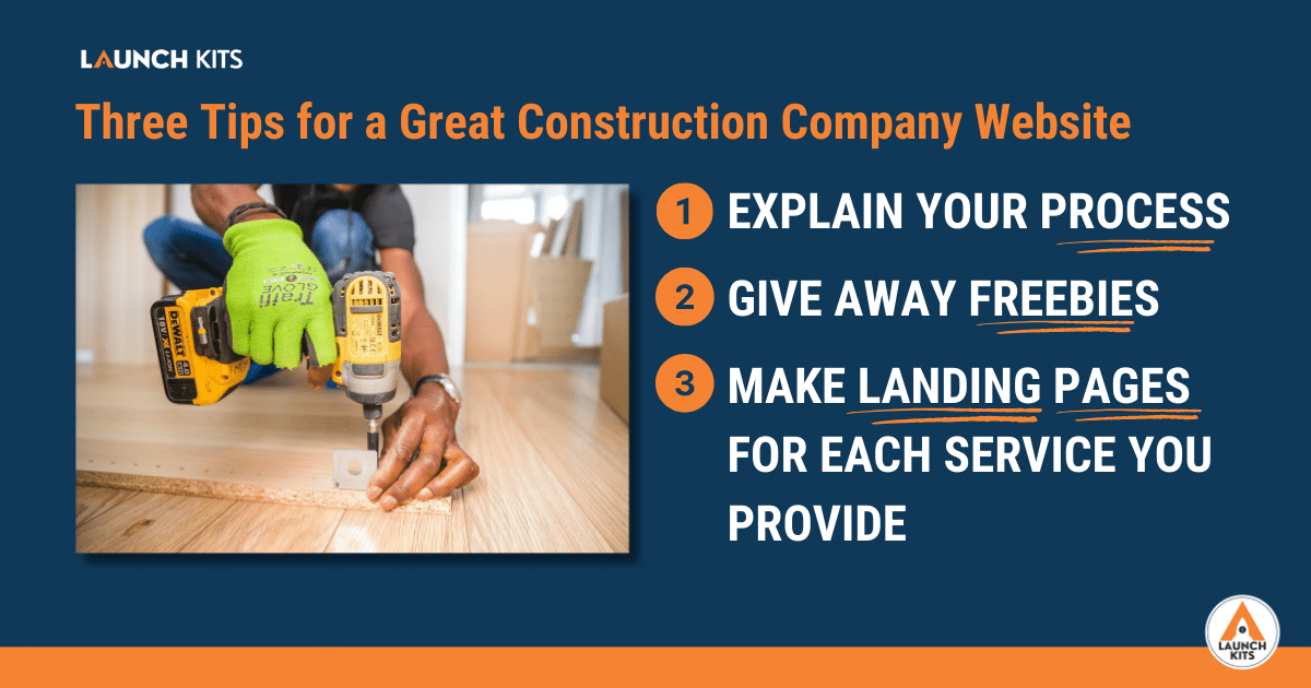 How We Built A Construction Company Website