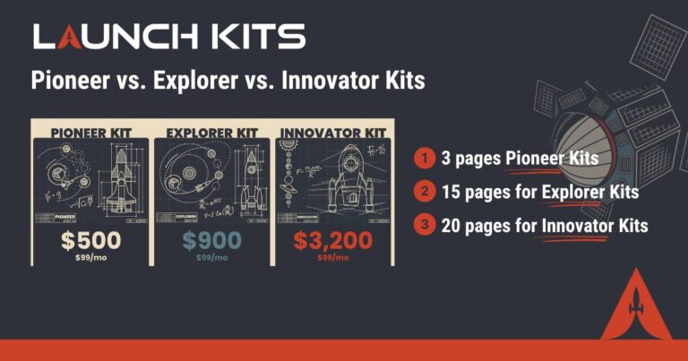 Comparing Launch Kits - Pioneer vs. Explorer vs. Innovator Kit - Launch ...